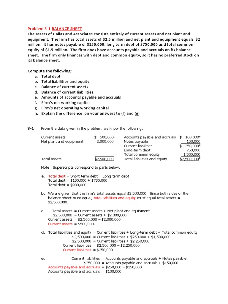 Financial Analysis and Calculations Guide | PDF | Equity (Finance ...