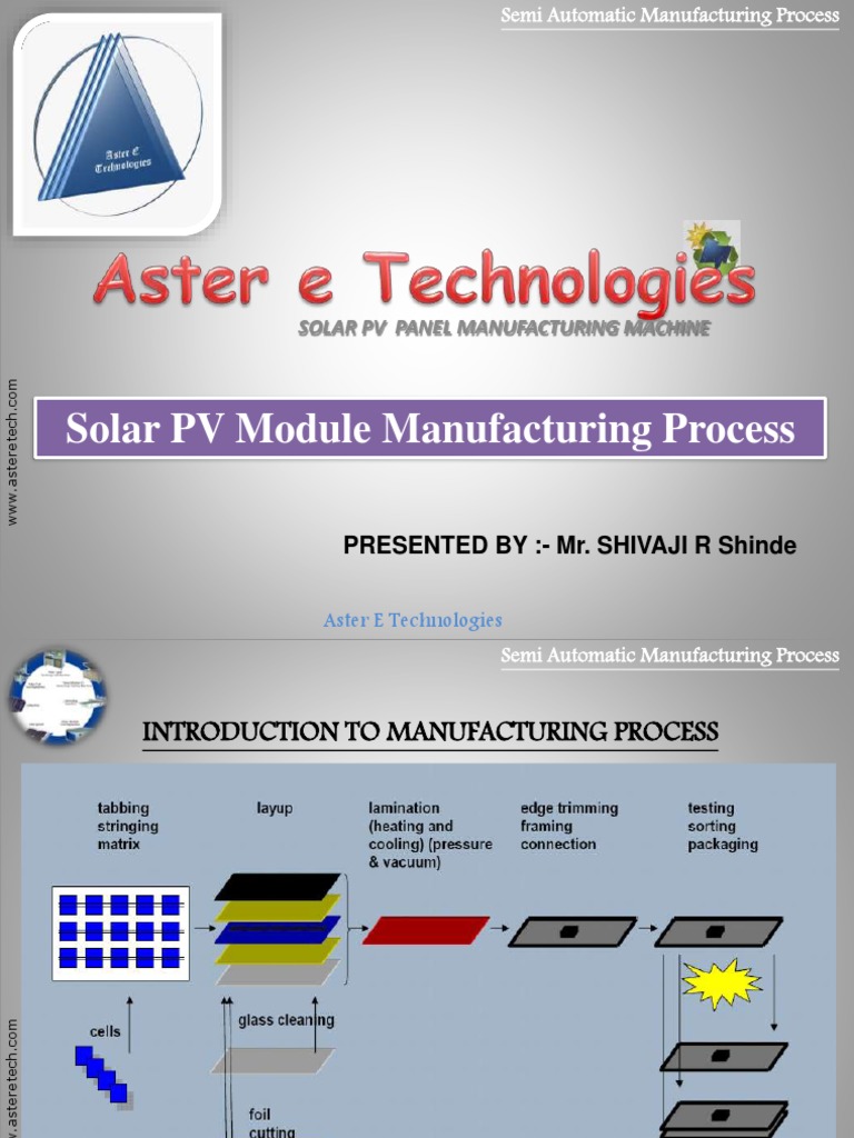 Solarpanelmanufacturingprocess 160927114409 | PDF | Solar Panel | Solar ...