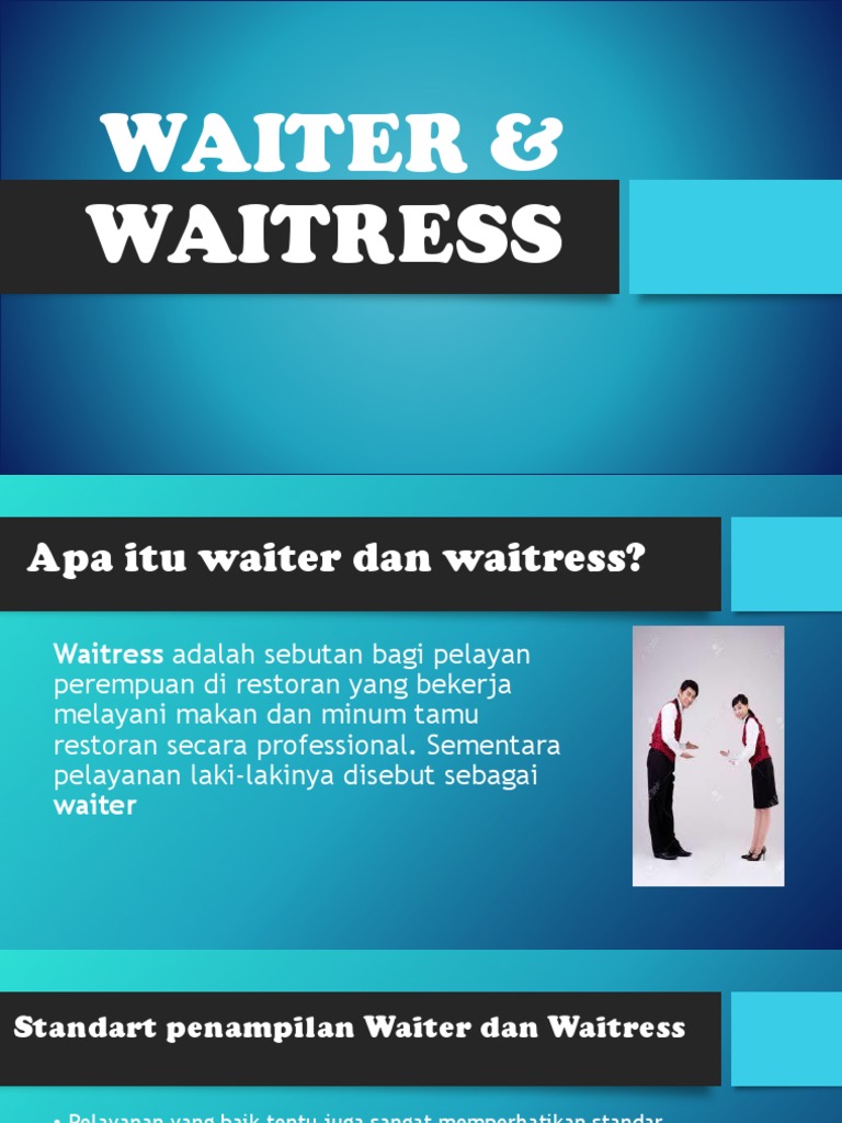 Waiter & Waitress | PDF