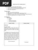 Problem and Solution Lesson Plan | PDF | Lesson Plan | Learning