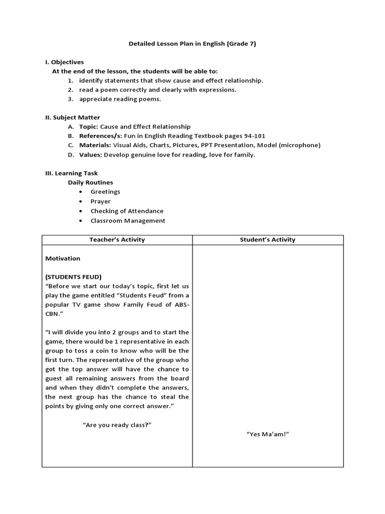 Student News Reports Illustrate Cause and Effect Relationships | PDF ...