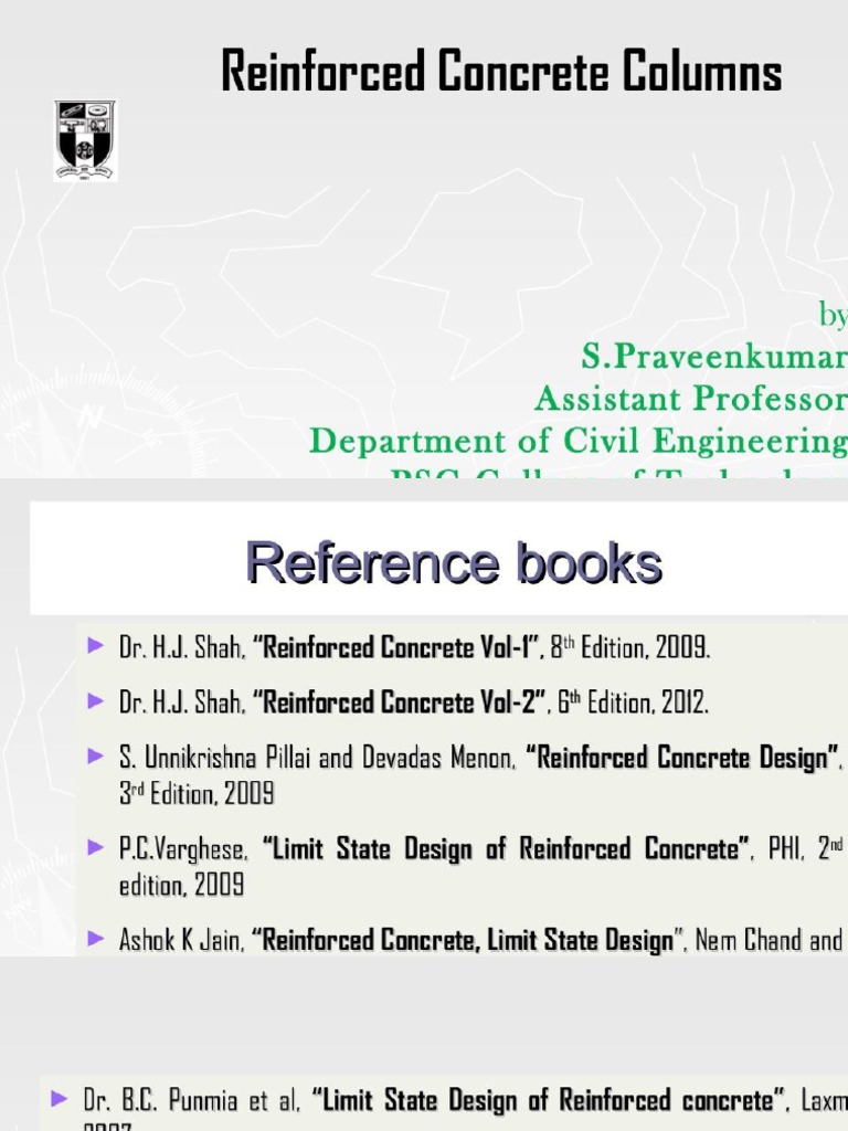 Design of Columns As Per Is 456-2000 | PDF