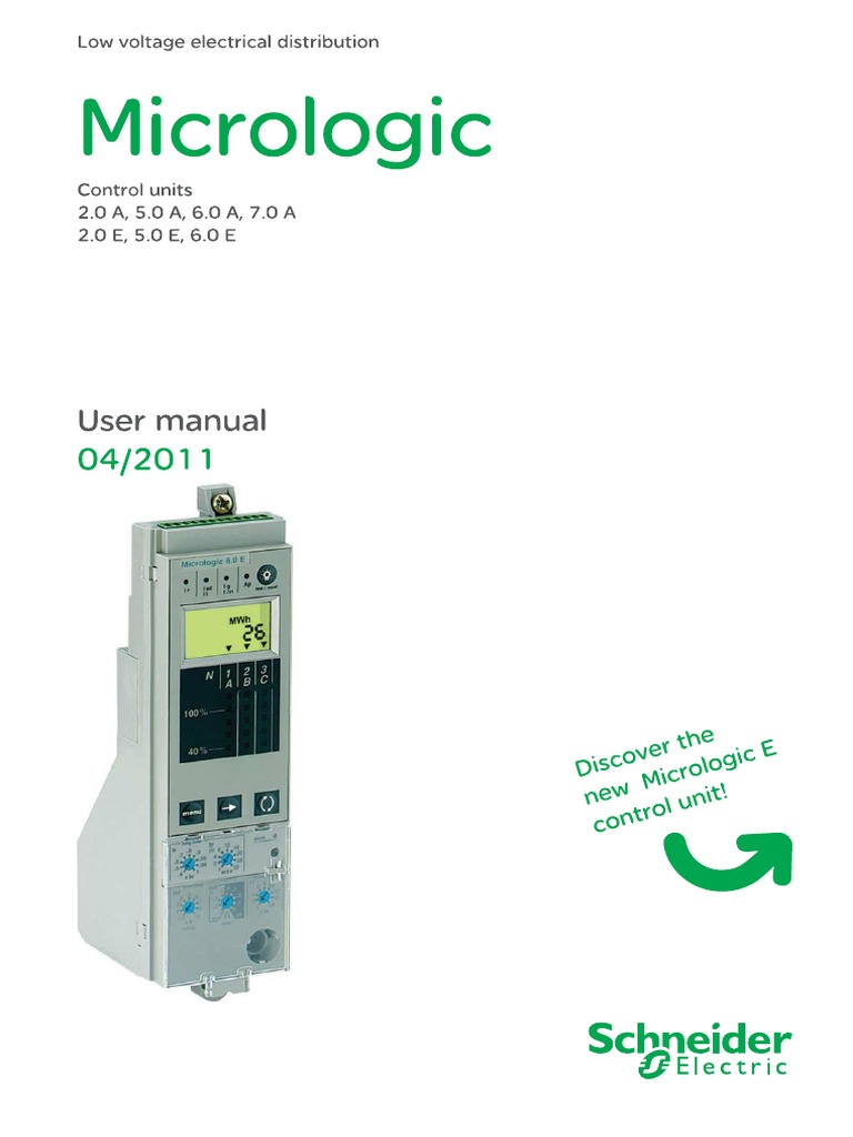 Micrologic Manuals All PDF | PDF