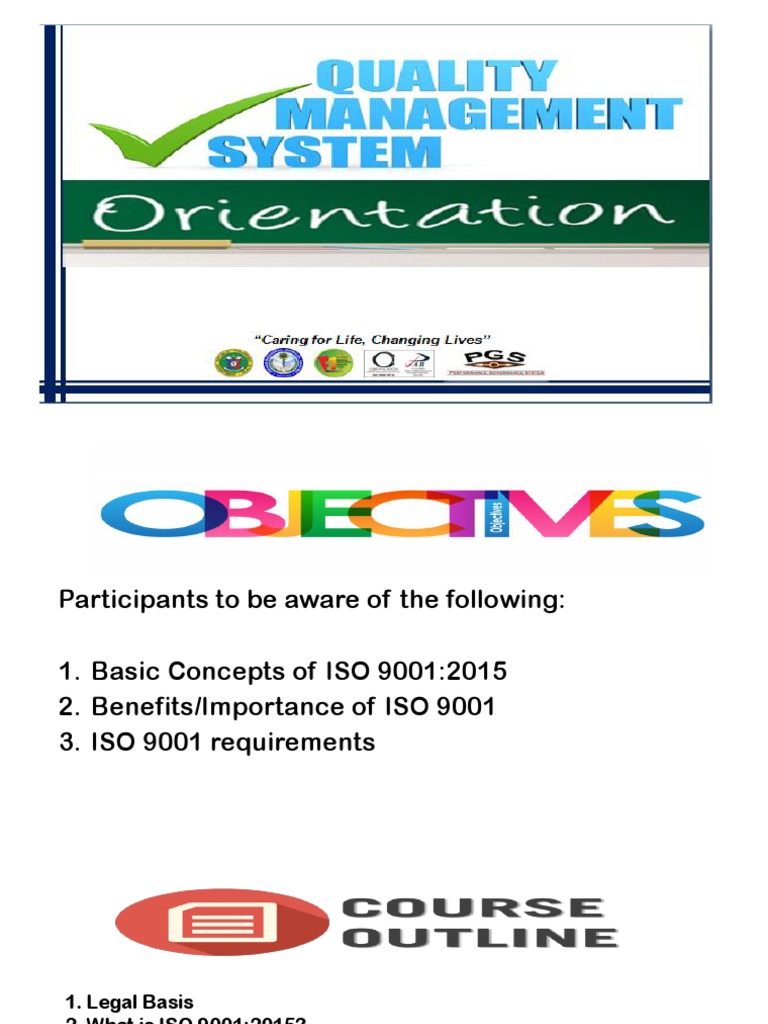 2-12-2020 Final QUALITY MANAGEMENT SYSTEM Orientation | PDF | Risk ...