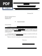 Request Letter To Assessors Office | PDF | Public Law | Common Law