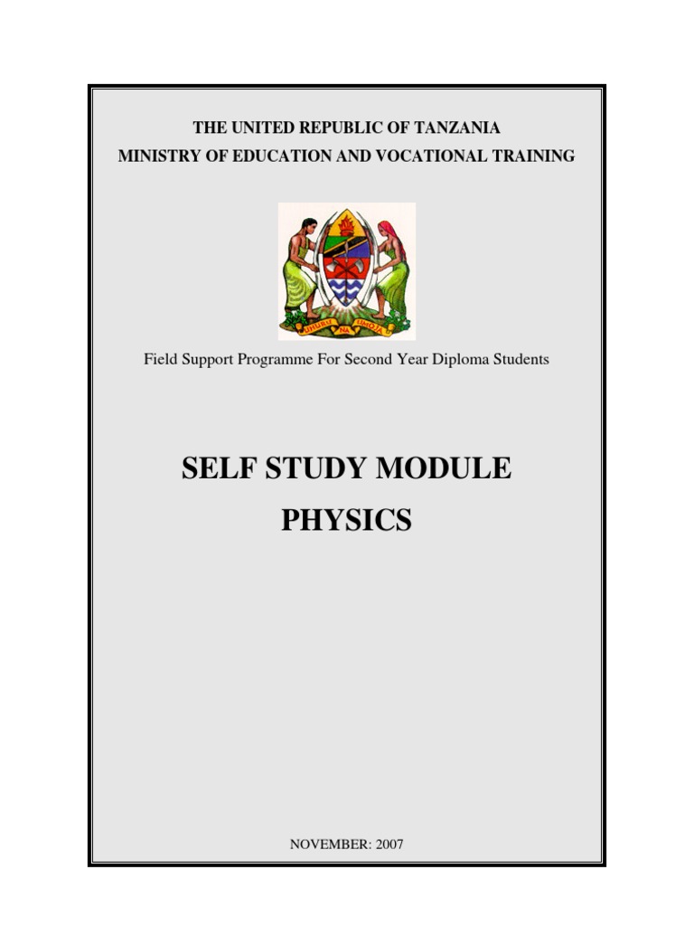 Physics Self-Study Module for Teachers | PDF | Thermal Conduction | Force