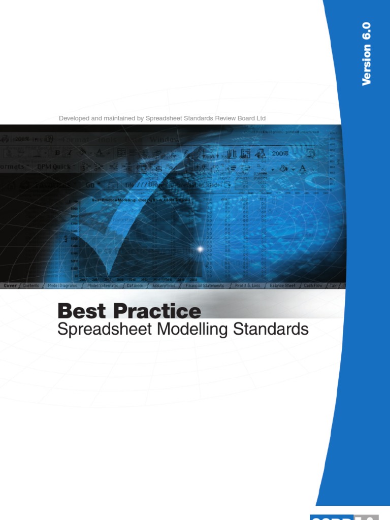 Best Practice Spreadsheet Modelling Standards v6.0 | PDF | Sensitivity ...