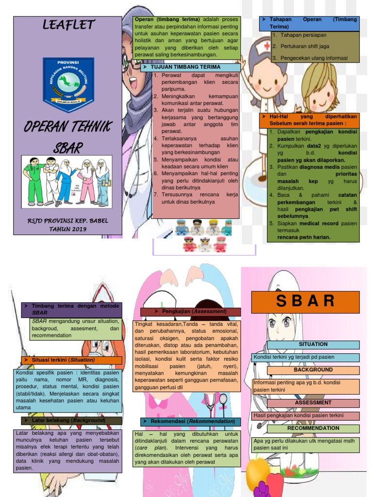 Operan SBAR dalam Keperawatan Pasien | PDF