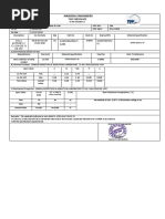 Sample MTC: Material Test Certificate | PDF | Screw | Manufactured Goods
