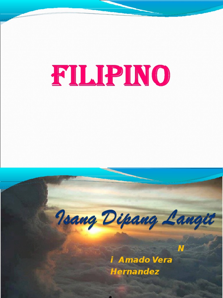 Pagsusuri Ng Tula
