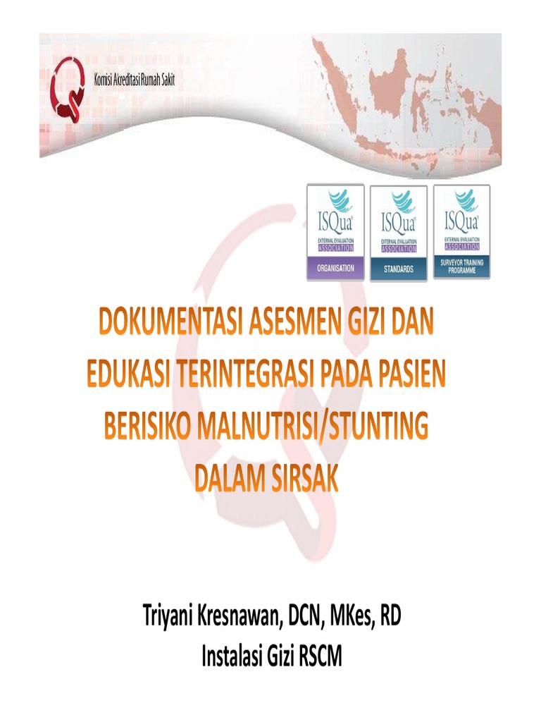 15) Triyani Kresnawan - Dokumentasi Asesmen Gizi Dan Edukasi - JAN 2020 PDF | PDF