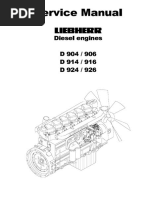 Liebherr Diesel Engine D934 D936 D946 A7 SCR Repair Manual - EN | PDF | Screw | Piston
