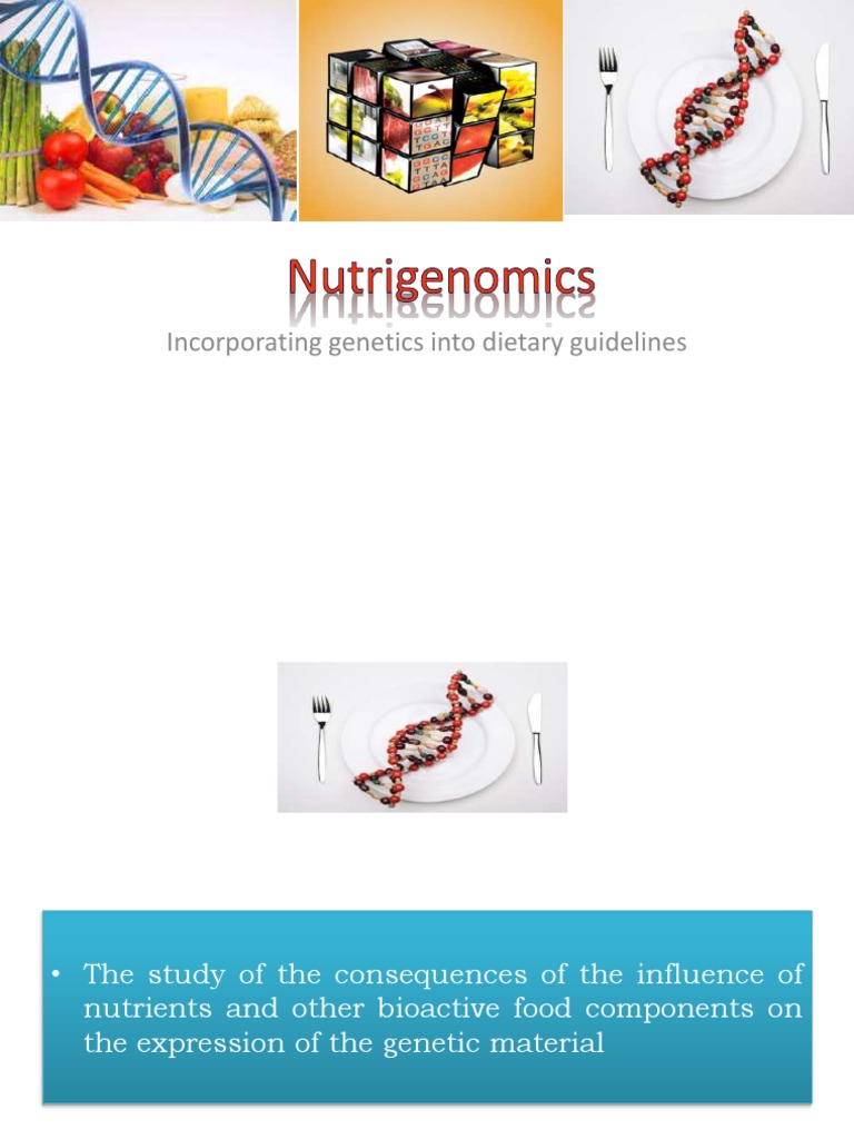 Nutrigenomics | PDF | Single Nucleotide Polymorphism | Gene