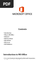 Comprehensive Microsoft Office Guide | PDF