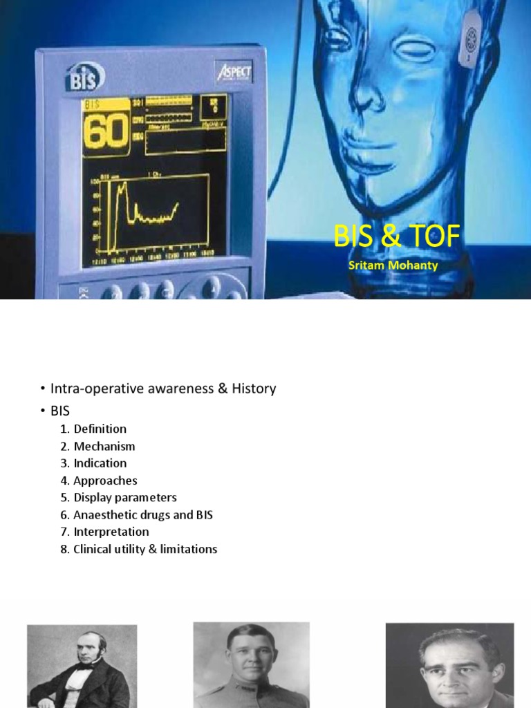 Bis & Tof | PDF | Anesthesia | Electroencephalography