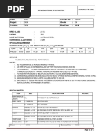 A1A Piping Material Specification Guide | PDF | Pipe (Fluid Conveyance ...