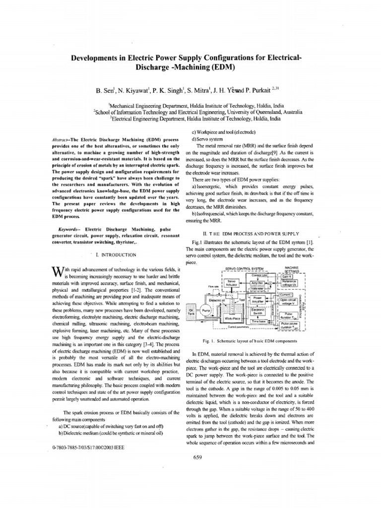 Developments in Electric Power Supply Configurations For Electrical ...