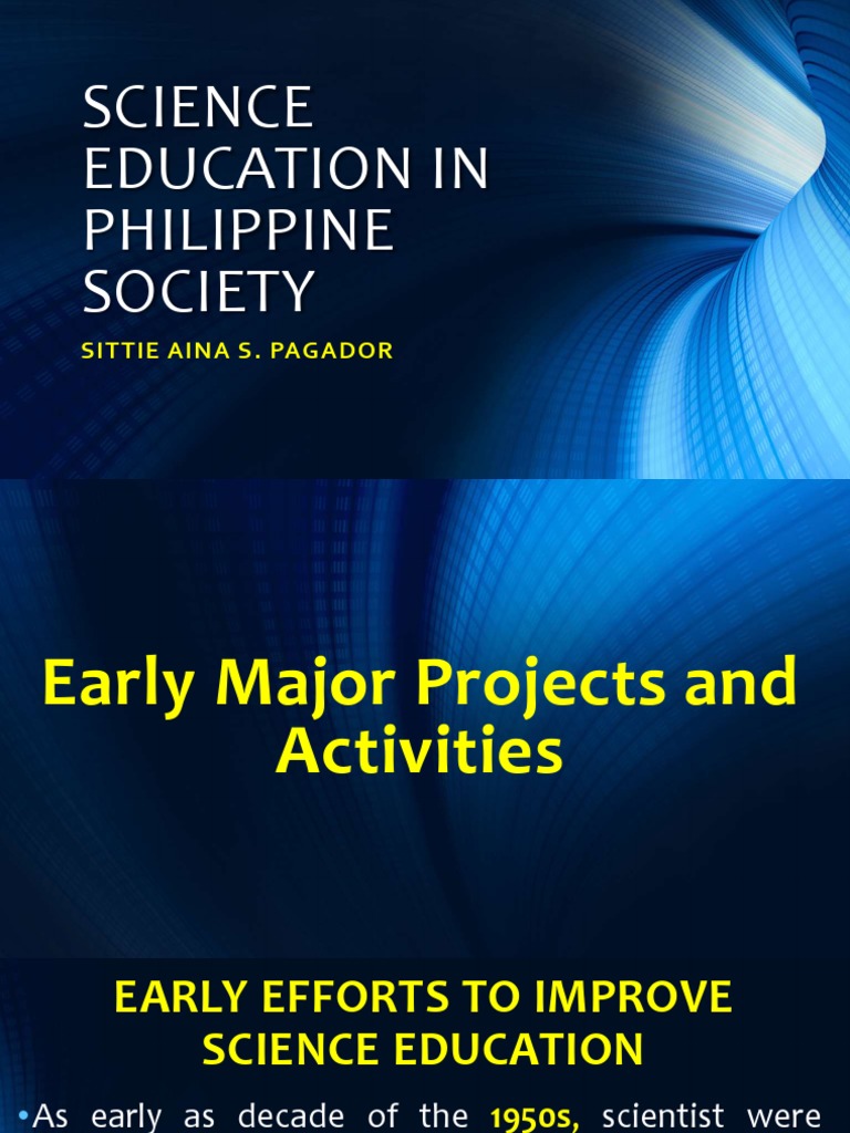 Science Education in the Philippines | PDF | Science Education | Teachers