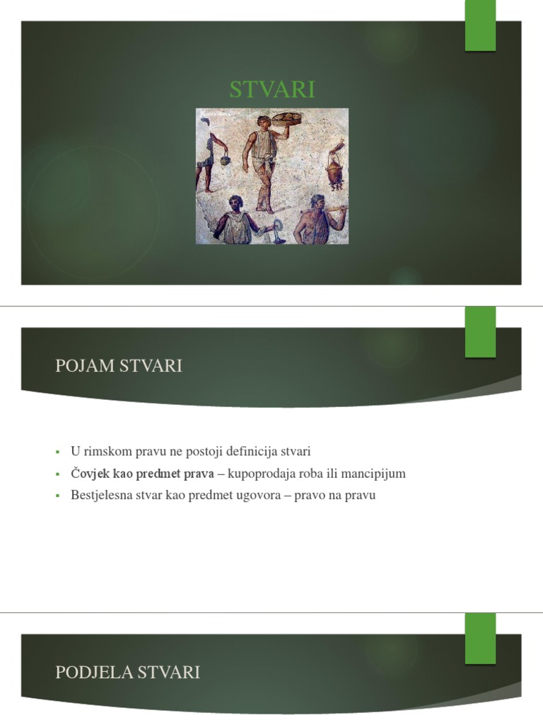 Prezentacija Podjela Stvari | PDF