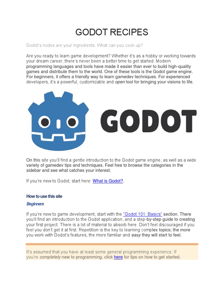 Godot Recipes | PDF