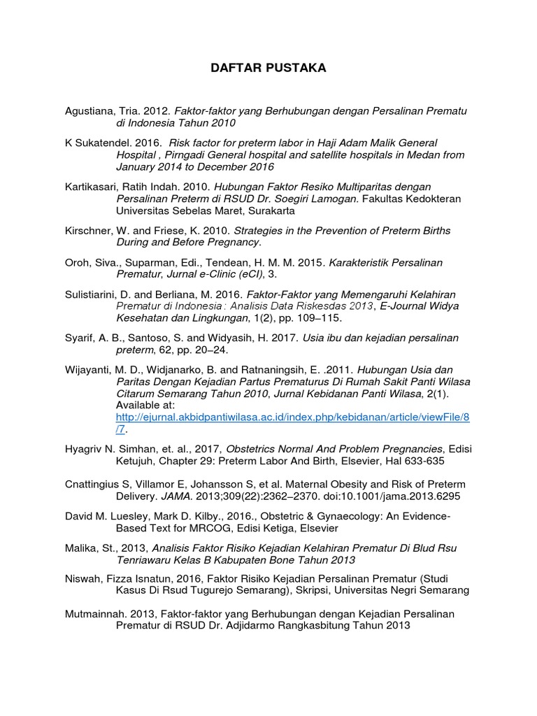 Daftar Pustaka Bab 4 | PDF