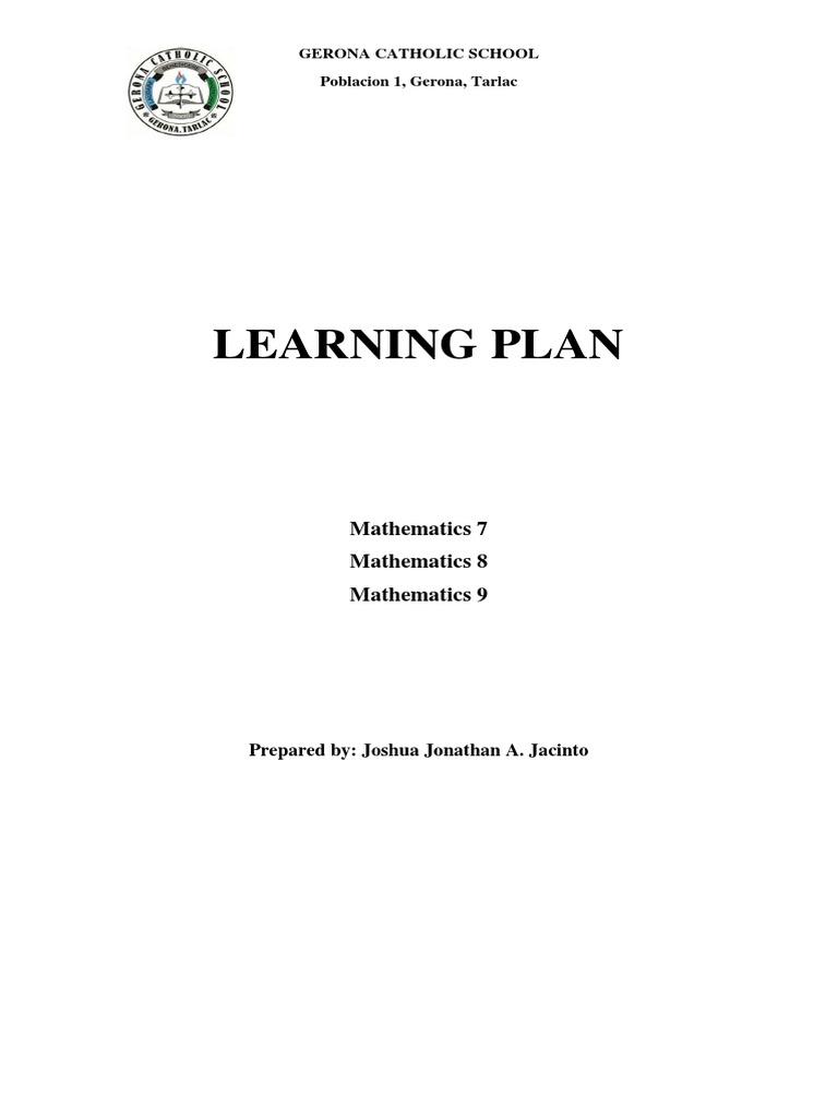 Lesson Plan in Math 7 | PDF | Set (Mathematics) | Polynomial