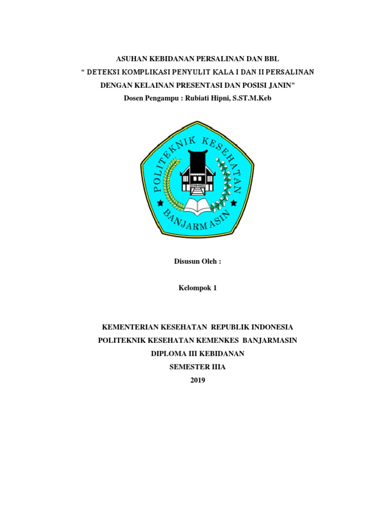 Deteksi Komplikasi Persalinan Janin | PDF | Pengembangan Diri