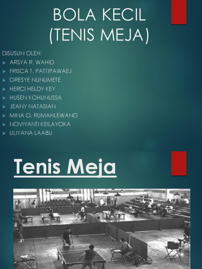 Tenis Meja | PDF