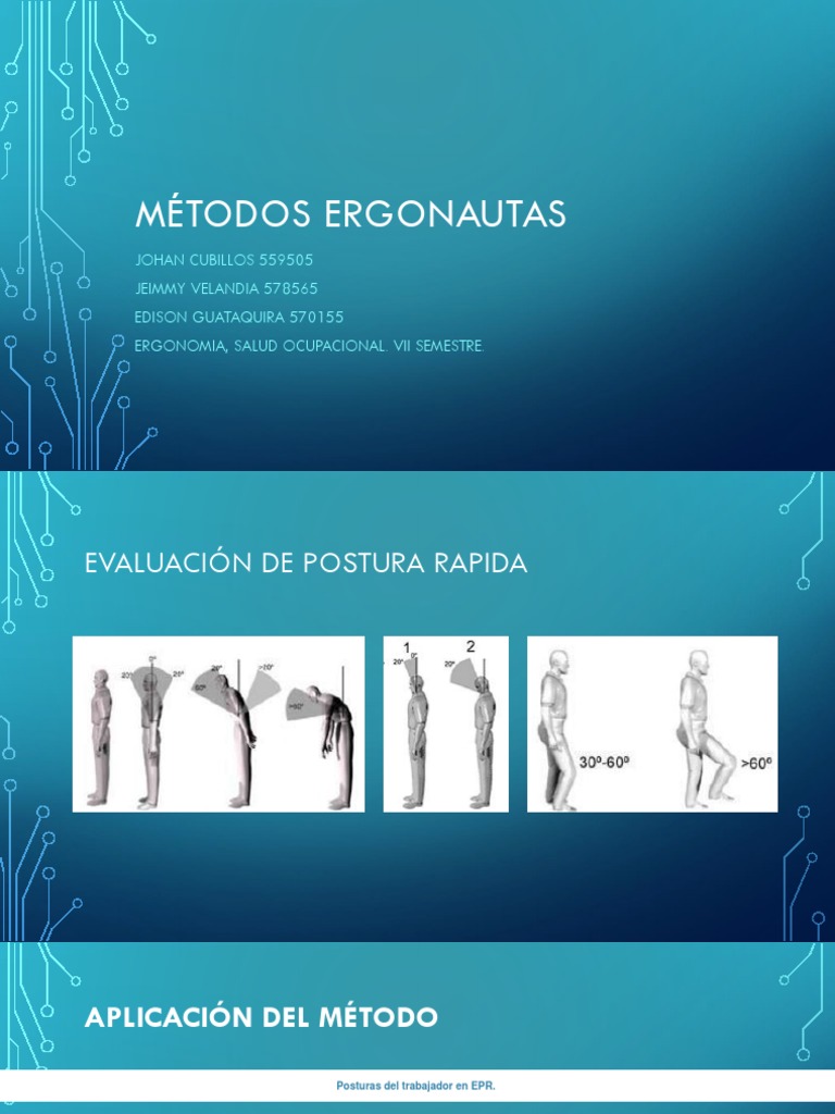 Métodos-Ergonautas Opcion II | PDF | Factores humanos y ergonomía ...