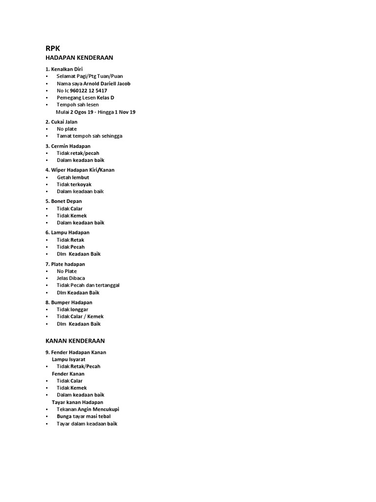 RSM PRK | PDF