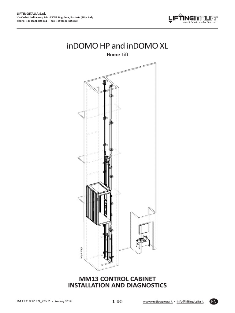 IM - TEC.032.EN - Rev.2 - MM13 CONTROL CABINET | PDF | Programmable ...