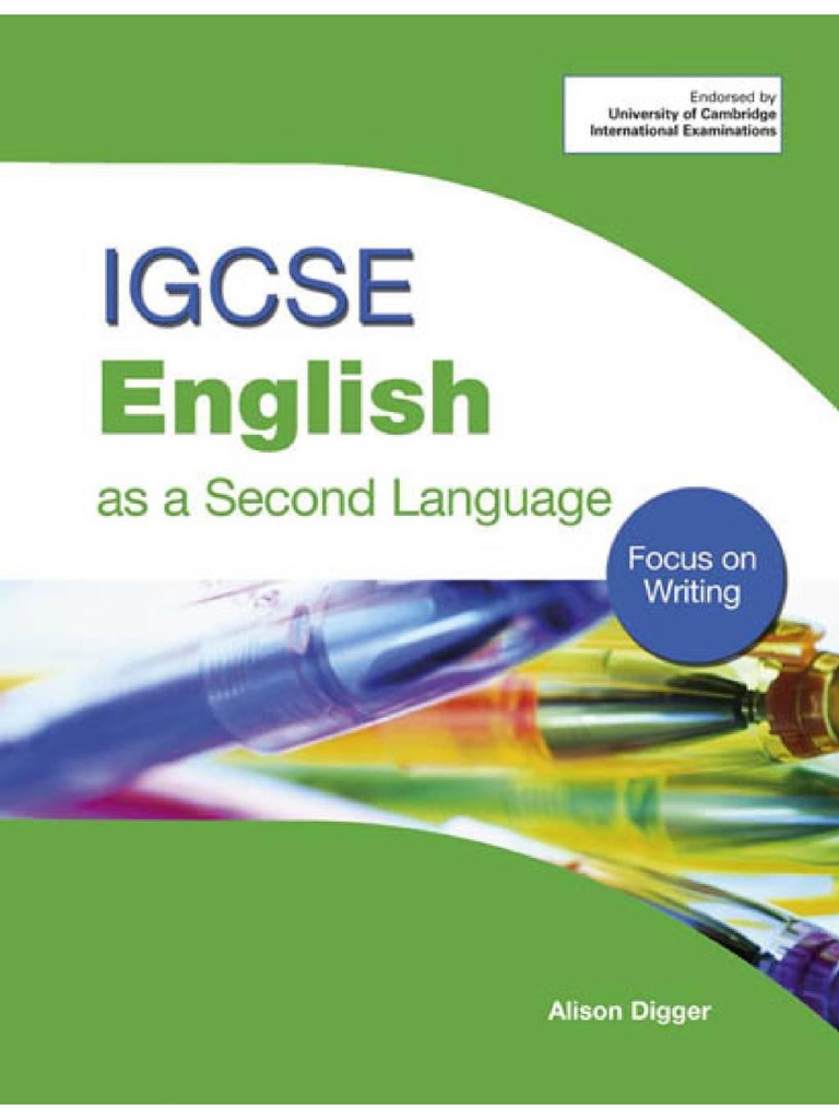 IGCSE English As A Second Language-Second Edition-By Alison Digger PDF ...