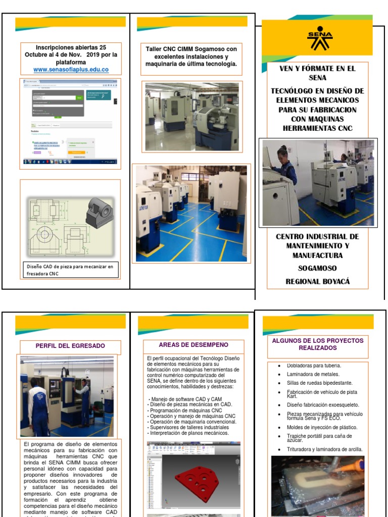 Folleto CNC PDF | PDF | Control numerico | Mecanizado