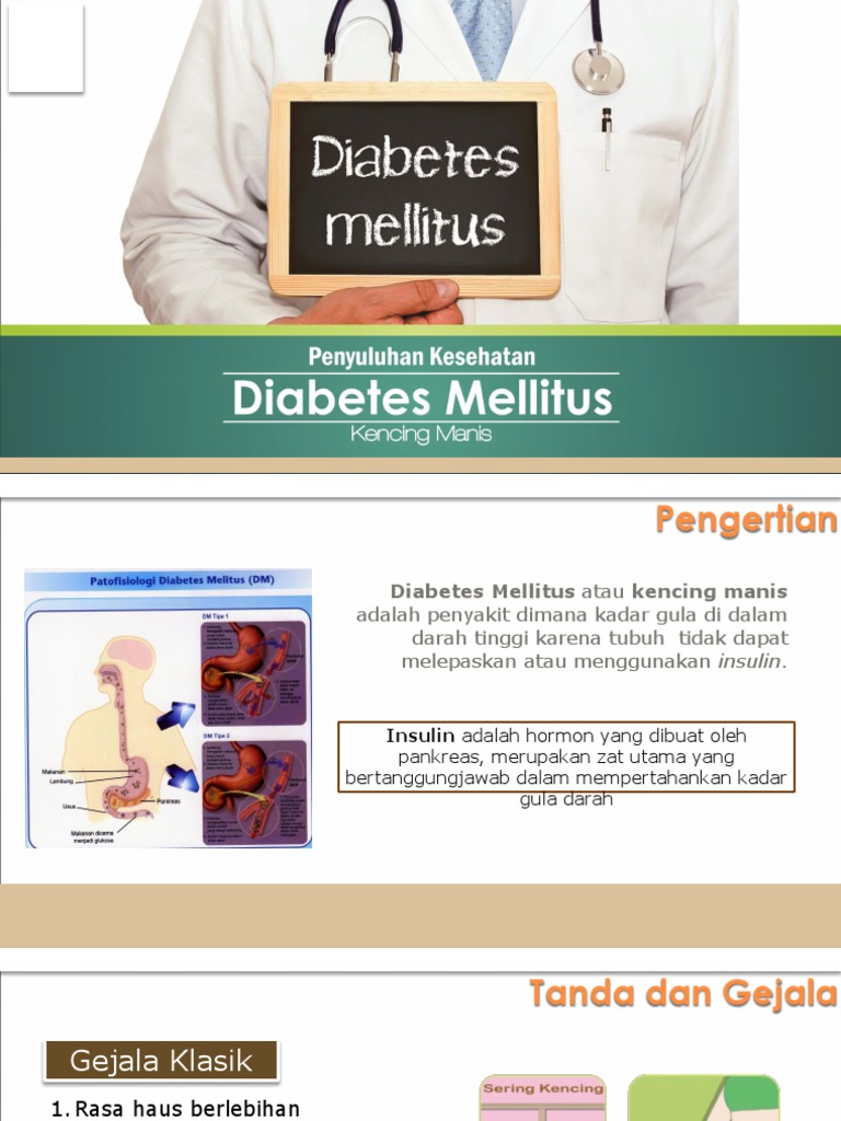 Penyuluhan DM Dan HT | PDF