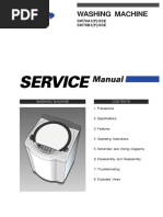 Sharp Washing Machine Service Manual | PDF | Washing Machine ...
