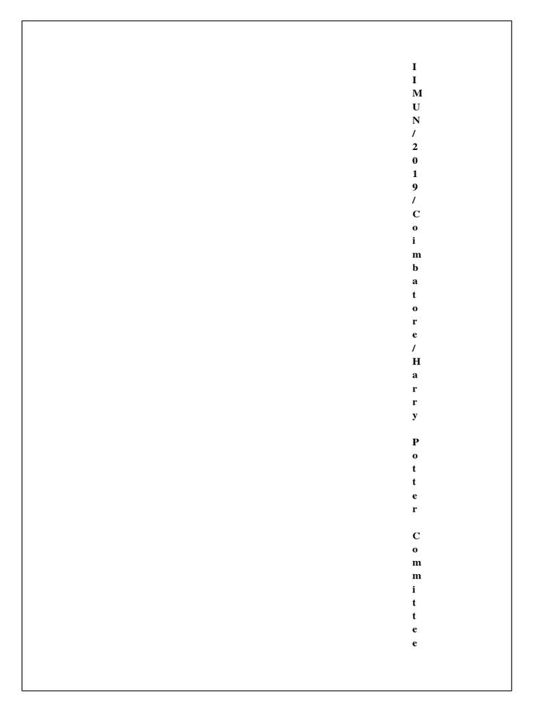 Draft Resolution Harry Potter | PDF | Warner Bros. Franchises | Fantasy ...