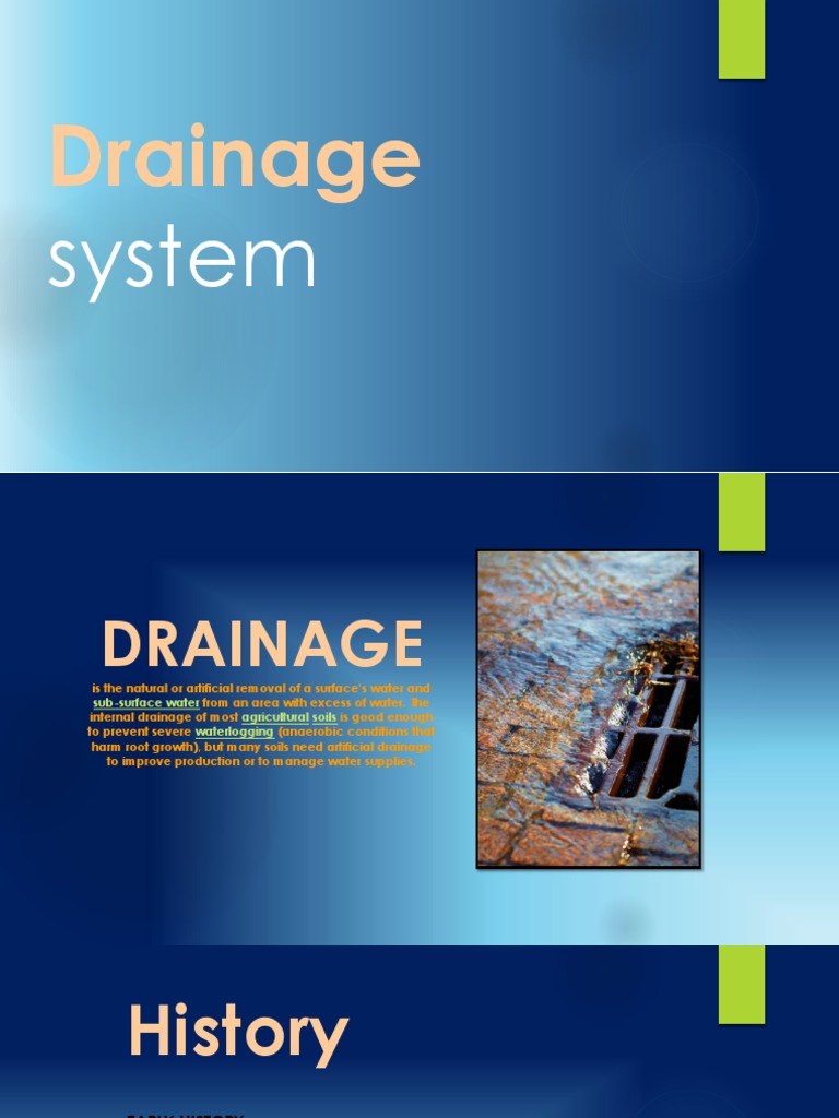 Drainage System | PDF | Drainage | Storm Drain