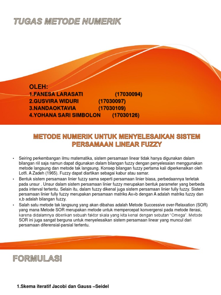 Metode Numerik | PDF