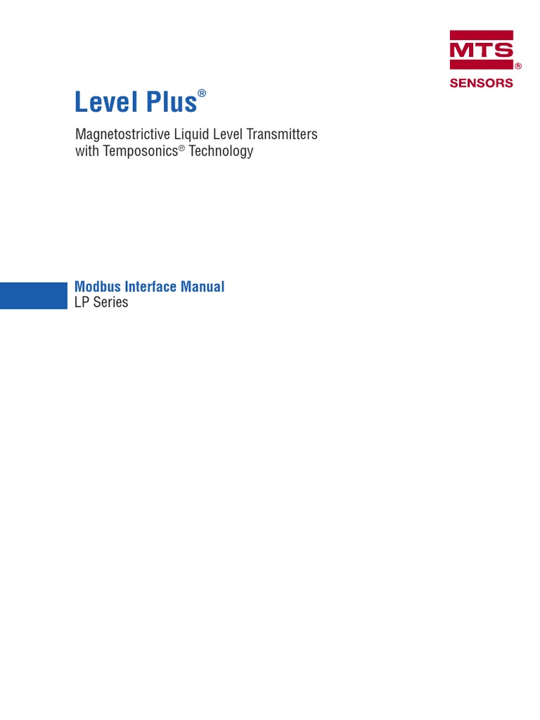 Modbus Interface Manual 551700A | PDF | Computing | Computing And ...