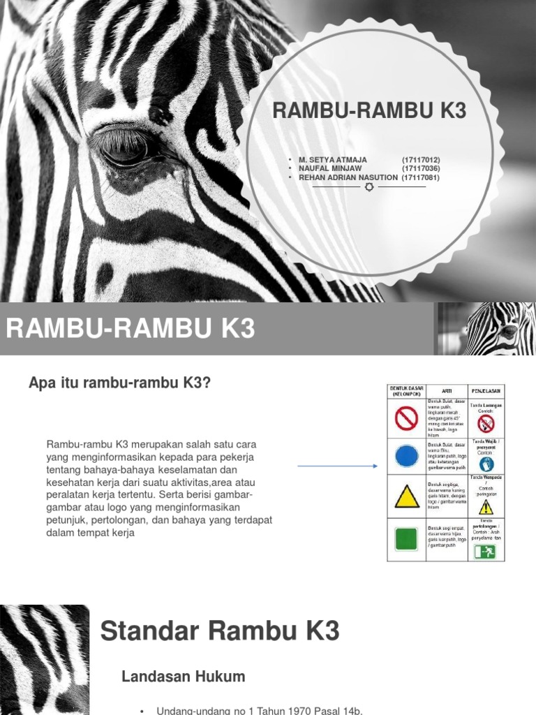 Rambu-Rambu K3 dan Standarnya | PDF | Teknologi & Rekayasa