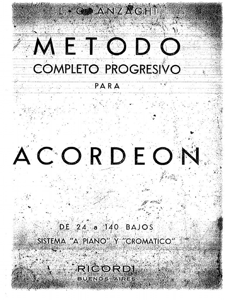 Método Progressivo para Acordeon | PDF