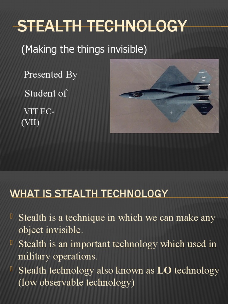 0602 Stealth Technology | PDF | Microwave Technology | Radar