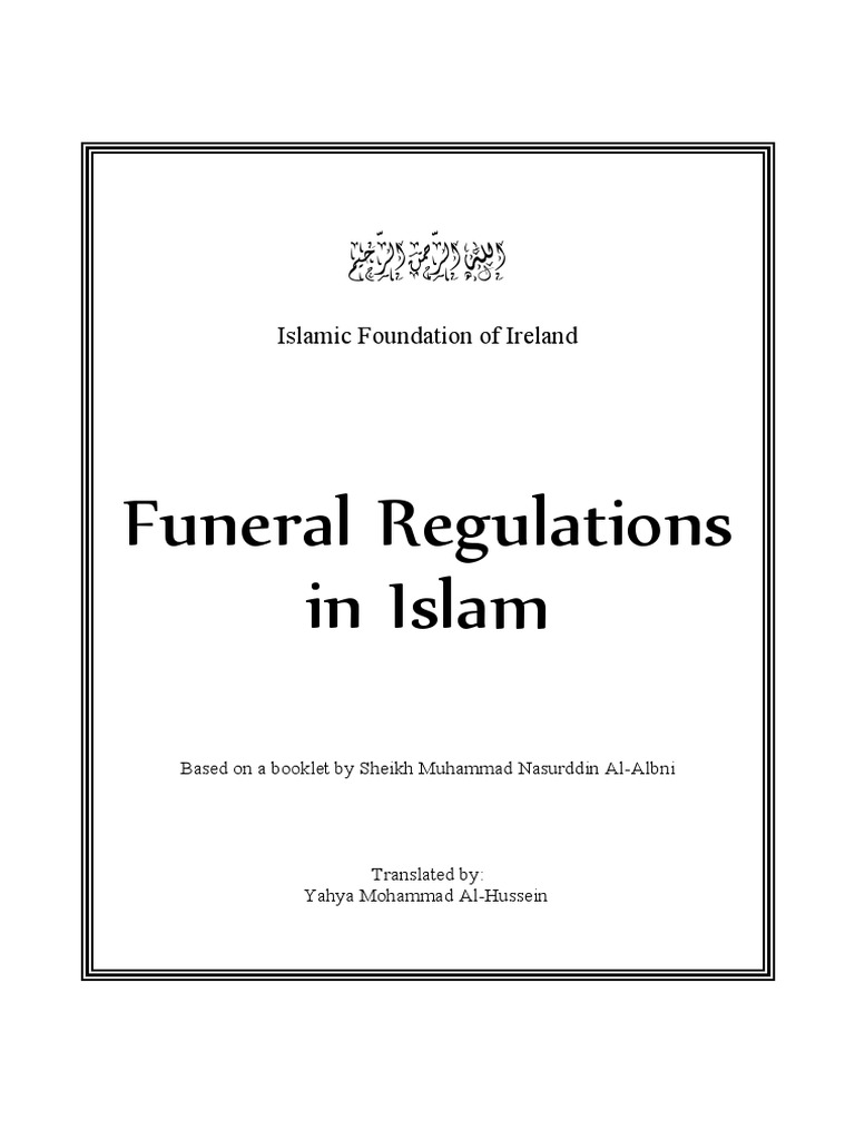 Islamic Funeral Customs and Mourning | PDF | Semitic Words And Phrases ...