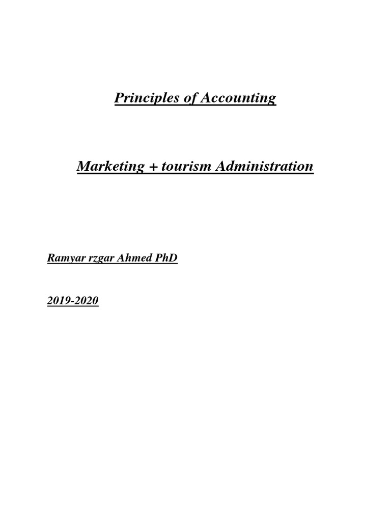 Principles of Accounting 2 | PDF | Accounting | Financial Statement