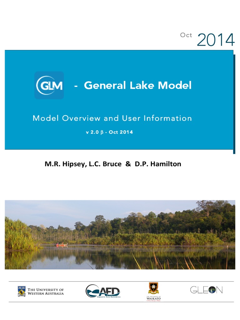 GLM v2 User Manual PDF | PDF | Lake | Atmosphere Of Earth