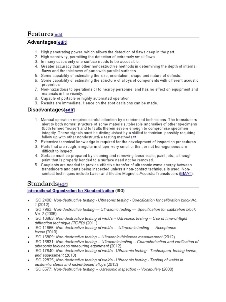 Ut 2 | Pdf | Nondestructive Testing | Engineering