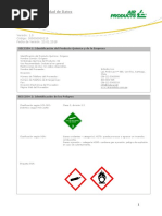 Hoja de Seguridad: Trapos Contaminados | PDF | Contaminación | Agua