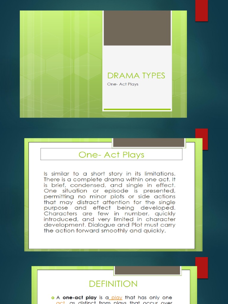One-Act Play Submission Guidelines | PDF