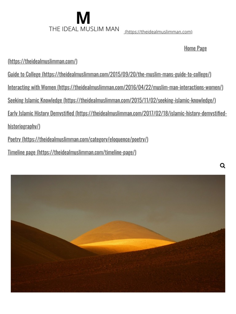 The Prophet 'S Dua at Taif - The Ideal Muslim Man | PDF | Muhammad ...