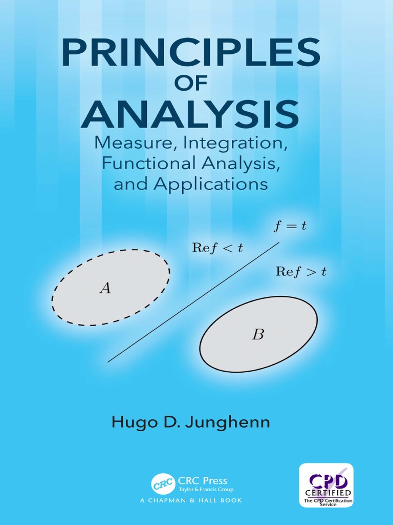 Principles Of Real Analysis Measure Integration Functional Analysis And
